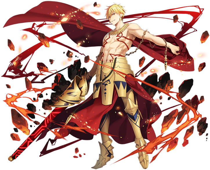 Gilgamesh【fate/grand Order】 - Gilgamesh Transparent Clipart - Large ...