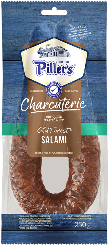 Piller's Charcuterie Old Forest Salami 250g - Piller's Clipart - Large ...