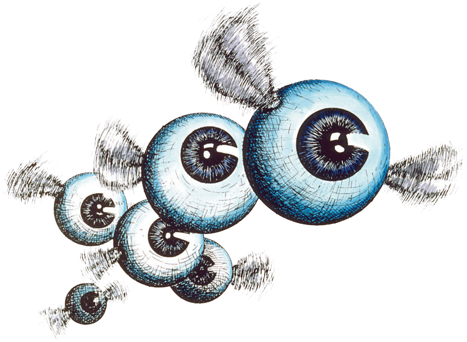 Flying Eyeball Zelda Clipart - Large Size Png Image - PikPng