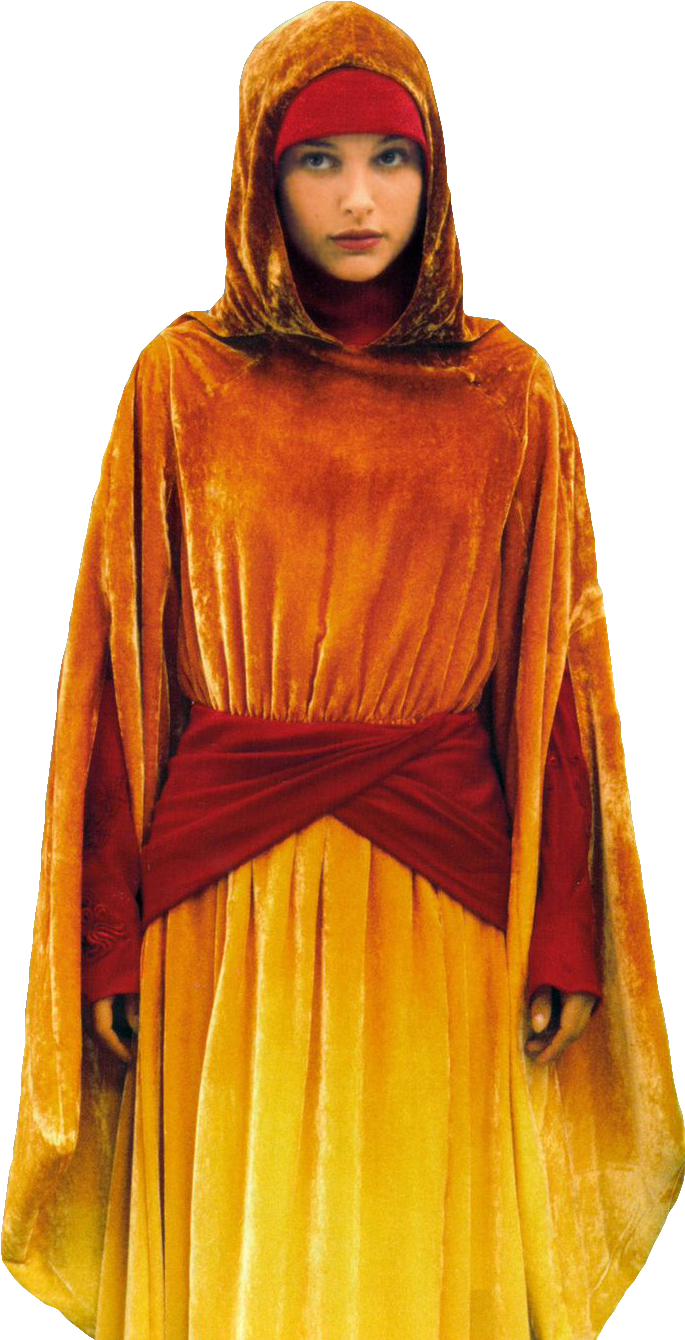 Transparent Padme Amidala - Handmaiden Star Wars Clipart - Large Size ...