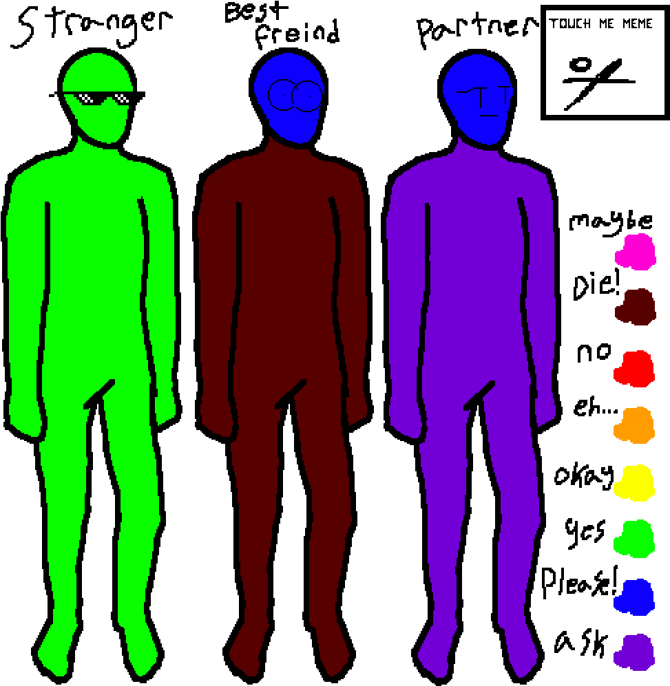 Touch Meme , Png Download - Touch Me Challenge Art Clipart - Large Size ...