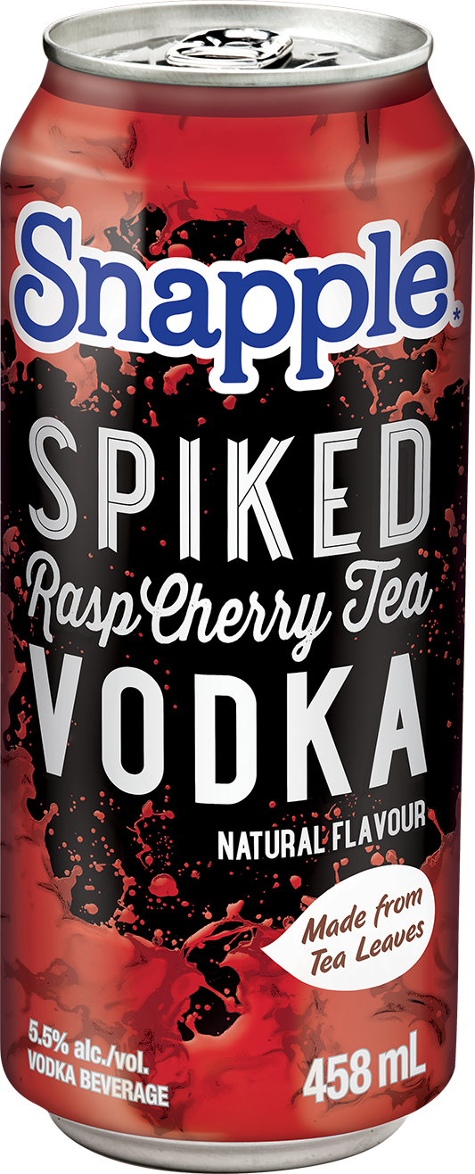 Snapple Spiked Rasp Cherry Tea - Poster Clipart - Large Size Png Image ...