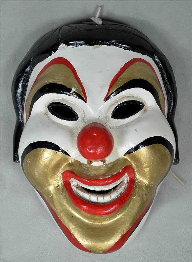 Payaso Mask - Latin America Masks Clipart - Large Size Png Image - PikPng