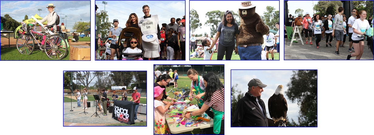 Great Race For Saving Water & Earth Day Festival - Collage Clipart ...