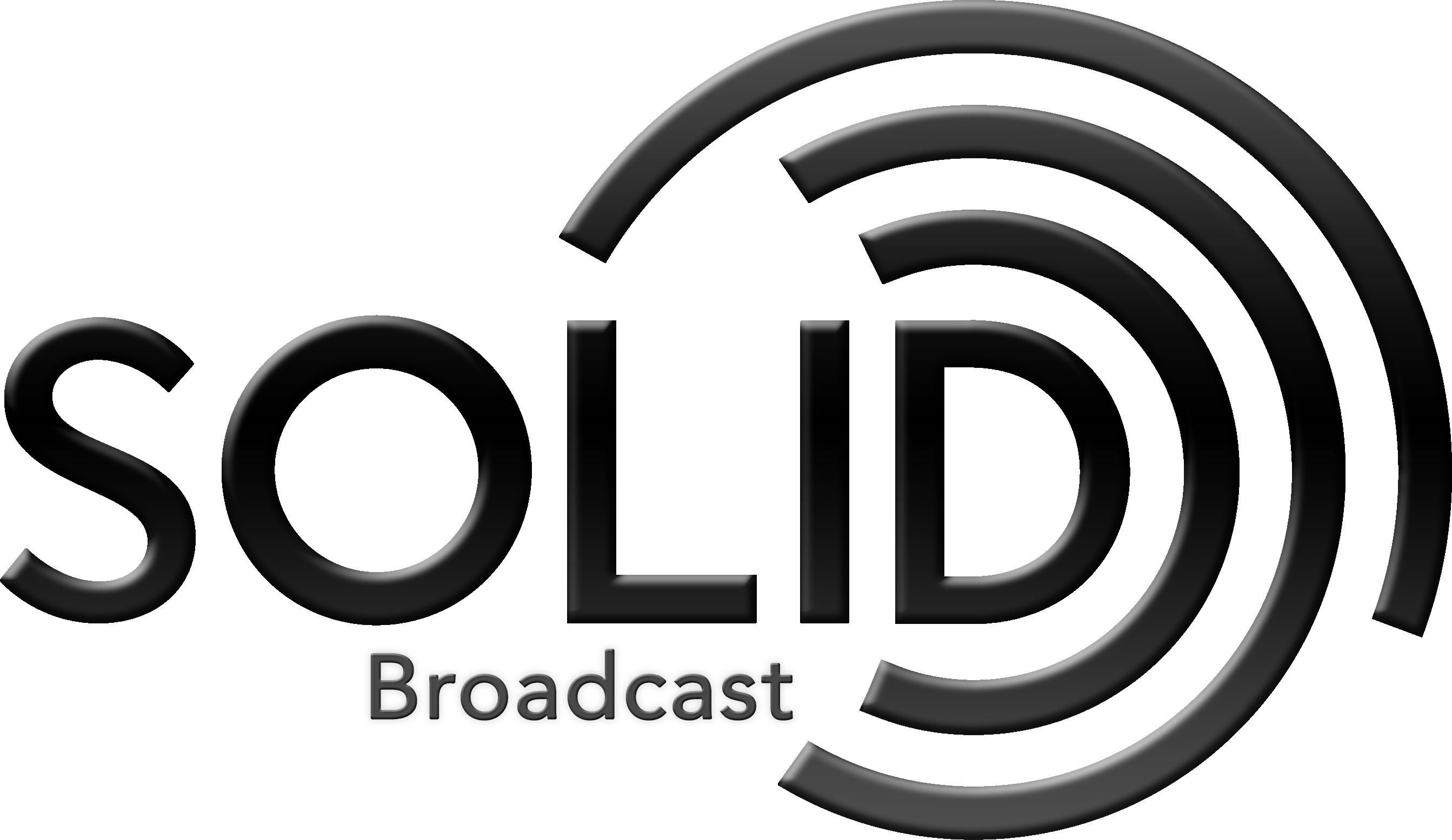 Broadcast Solid Broadcast - Black-and-white Clipart - Large Size Png ...
