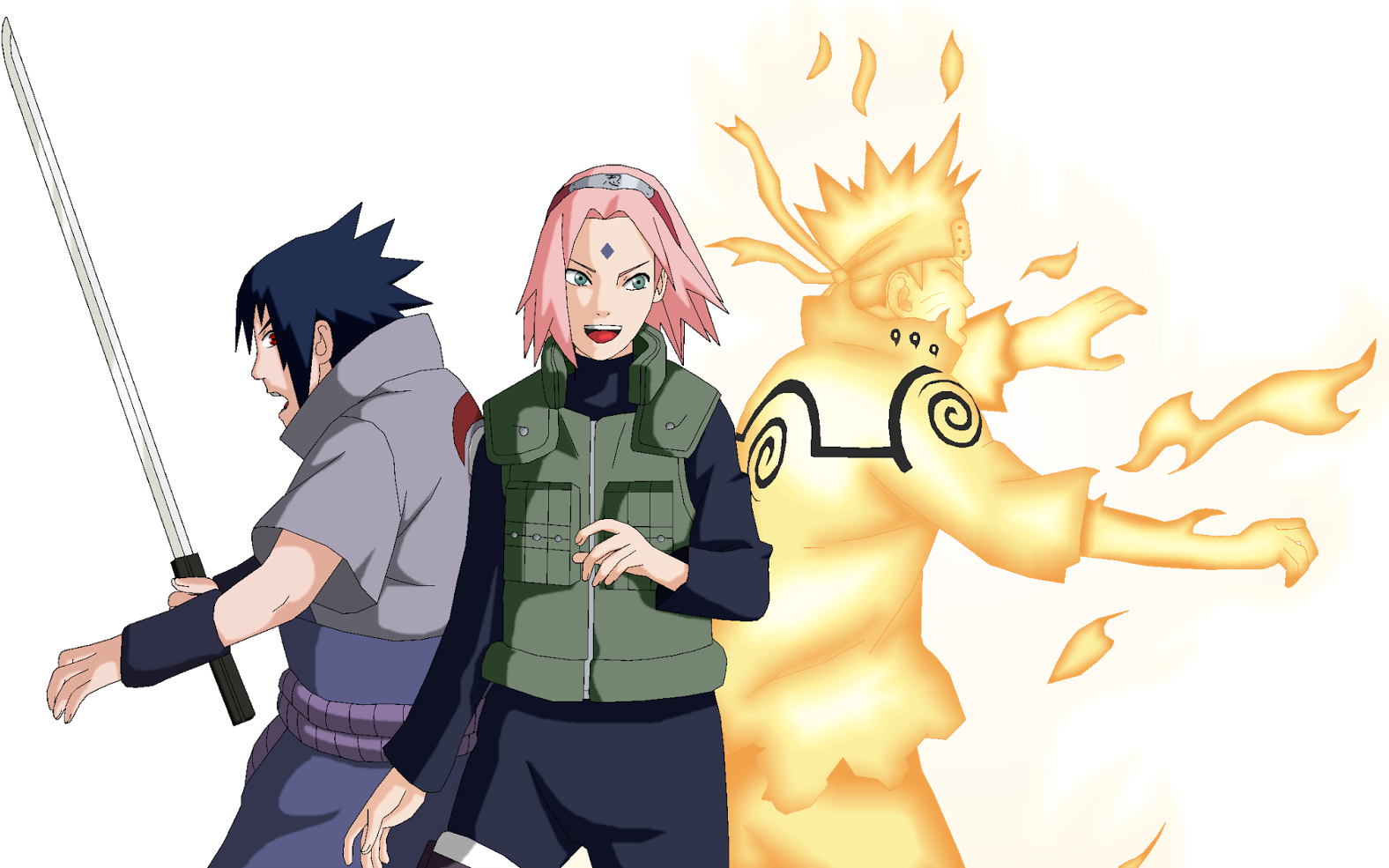 Render Naruto Sasuke Sakura Naruto Sasuke E Sakura Png Clipart