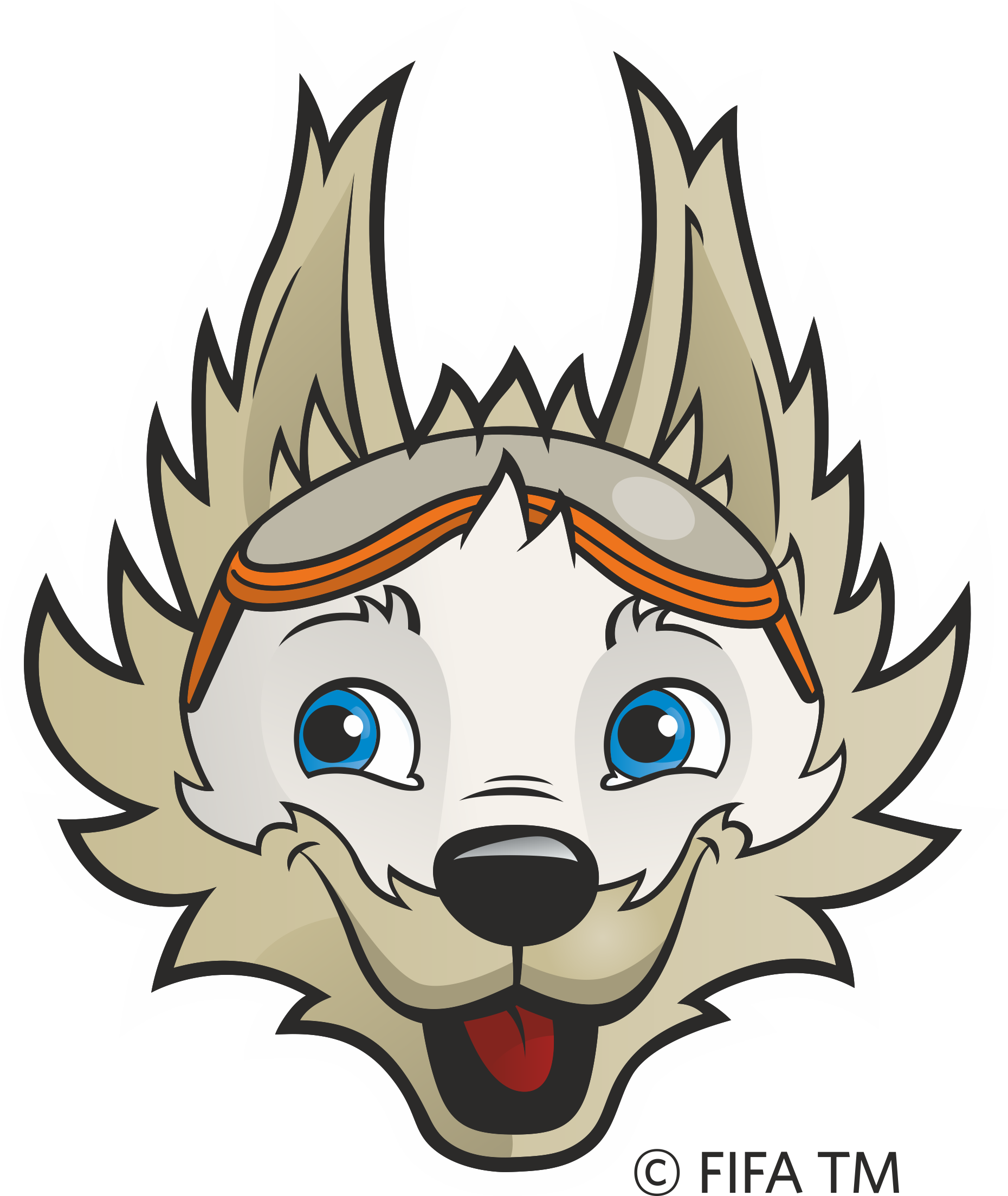 2018 Fifa World Cup Logo & Mascot Zabivaka Logo [fifa - Zabivaka ...