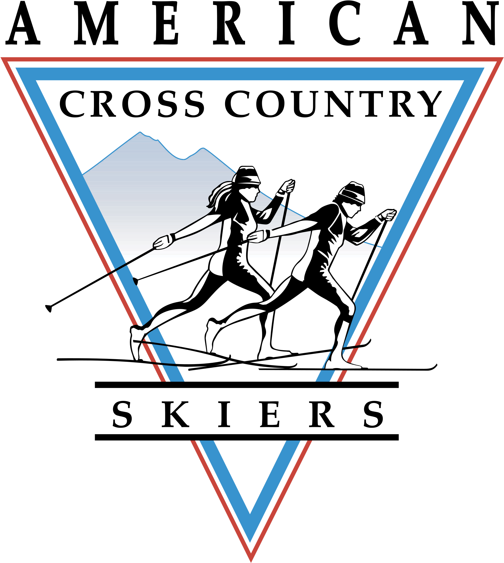 American Cross Country Skiers Logo Png Transparent - Cross Country ...