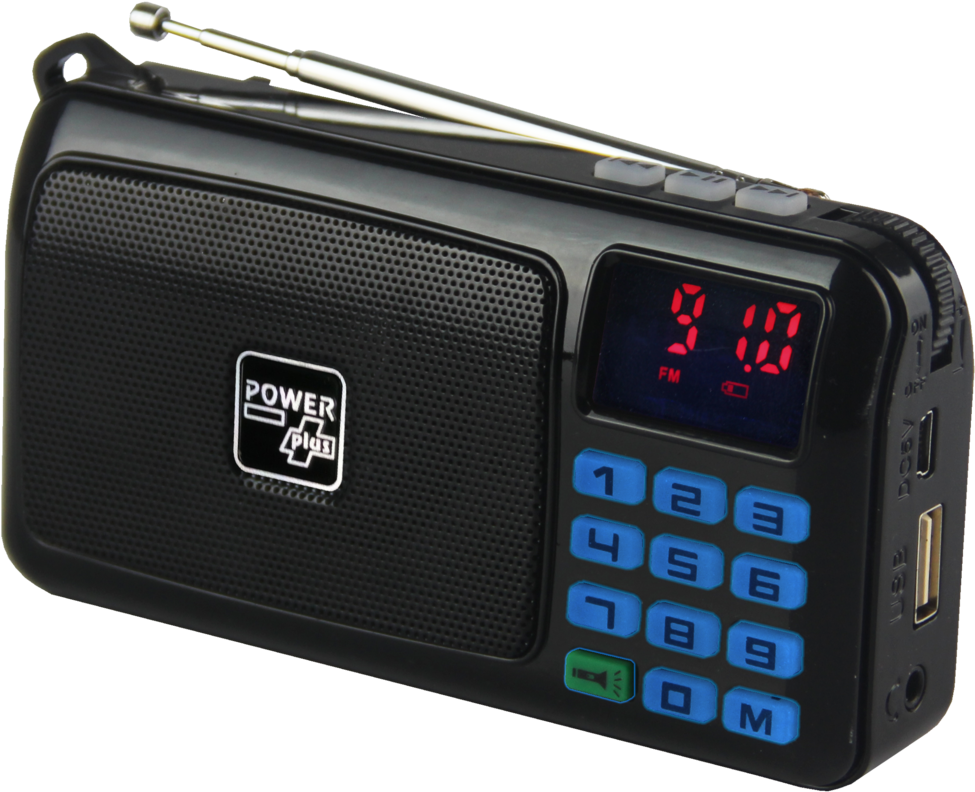 Crow Solar Usb Powered Fm Radio And Mp3 Player - Powerplus Crow Clipart ...