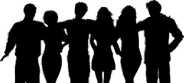 Friends Clipart Transparent Background - Group Of 6 Friends - Png ...