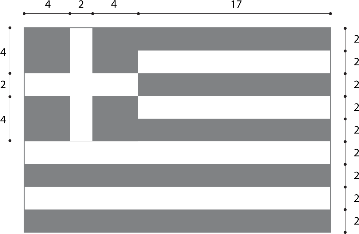 Download Flag Of Greece - Flag Of Greece Dimensions Clipart Png ...