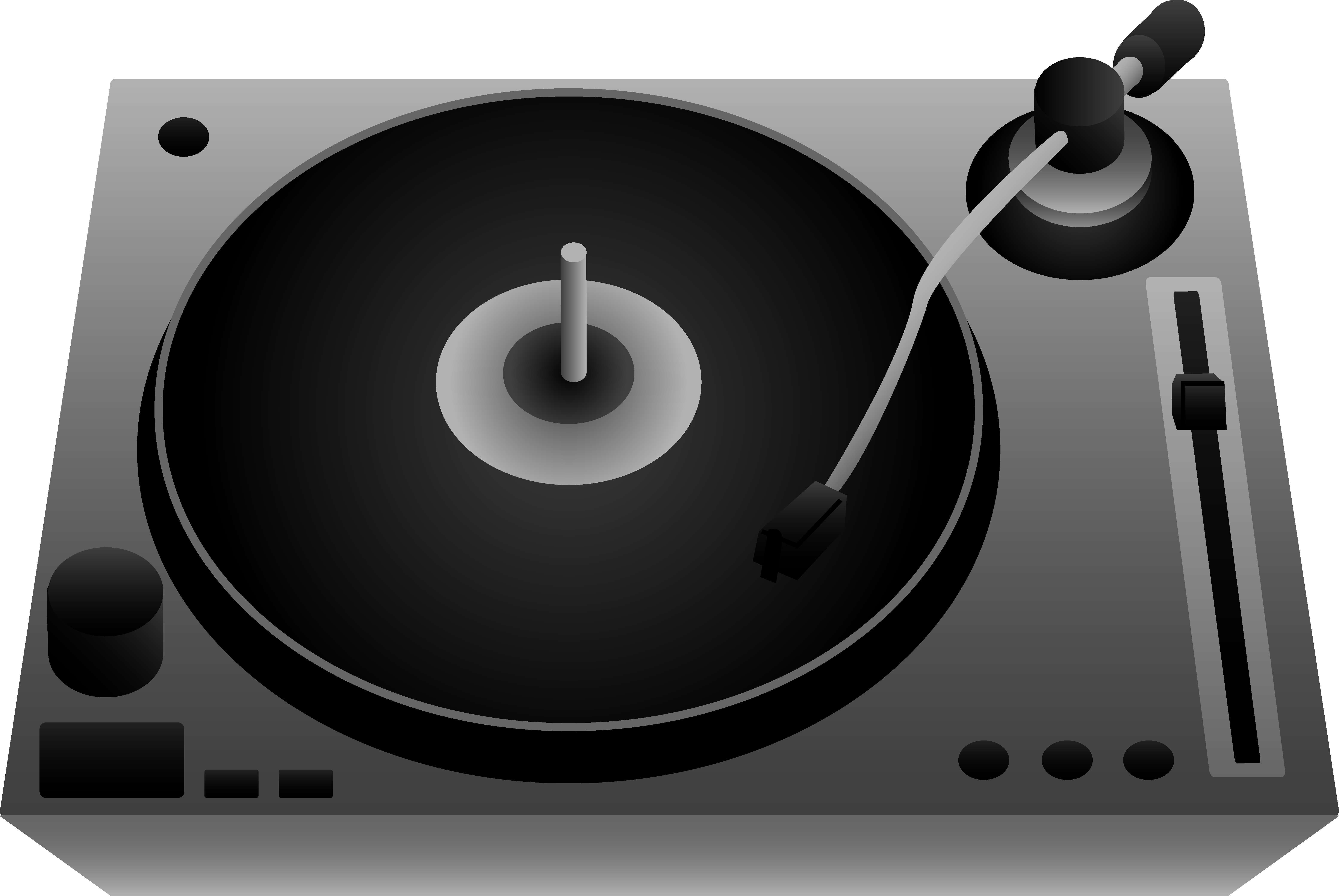 Dj Table Clipart Png - Transparent Dj Turntable Clipart - Large Size ...