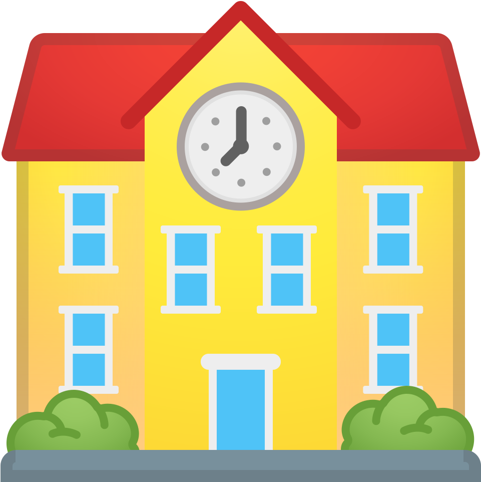 School Icon - School Ico Clipart - Large Size Png Image - PikPng