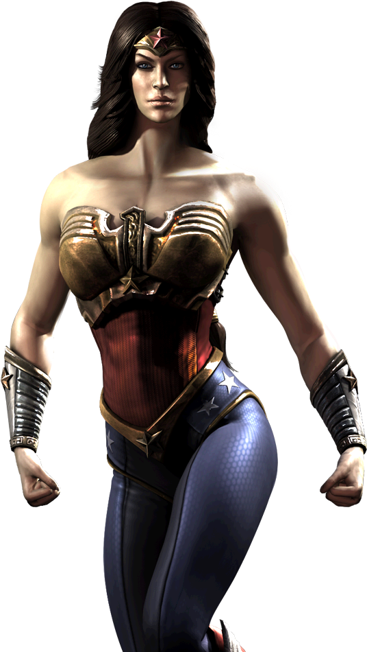 Injustice Gods Among Us Wonder Woman Clipart Large Size Png Image