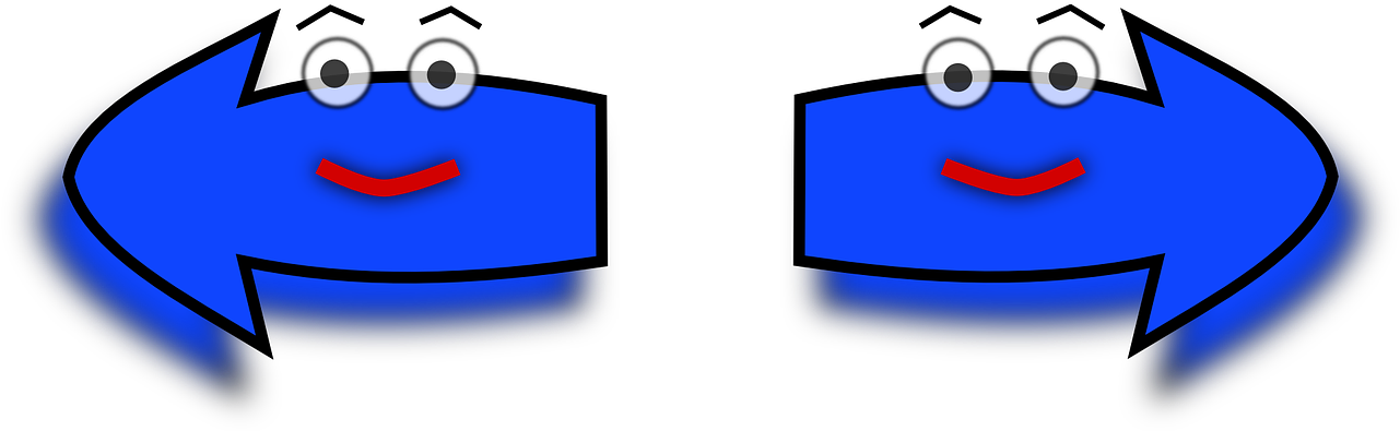 Arrows Pointing Left And Right Clipart - Large Size Png Image - PikPng