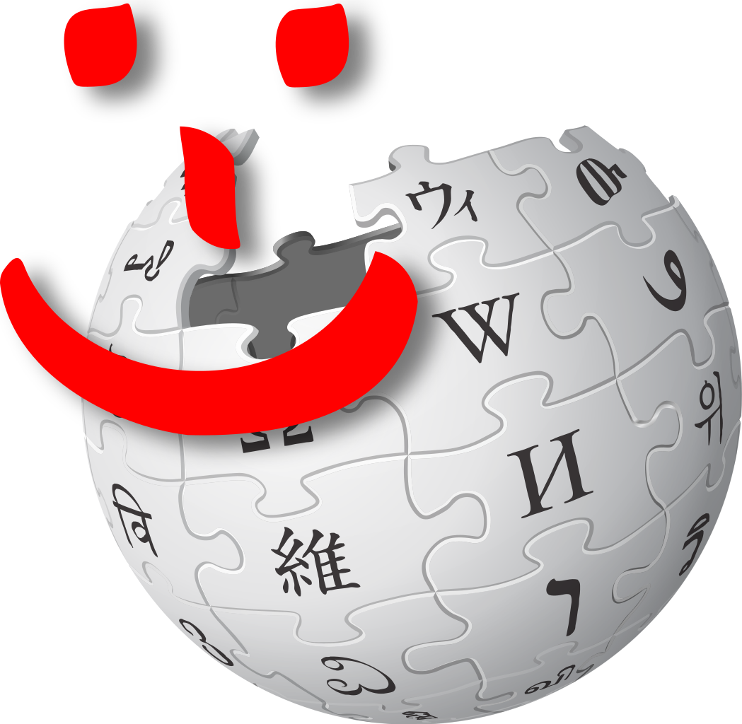 File - Wiki Humor - Svg - Wikipedia Official Logo Clipart - Large Size ...