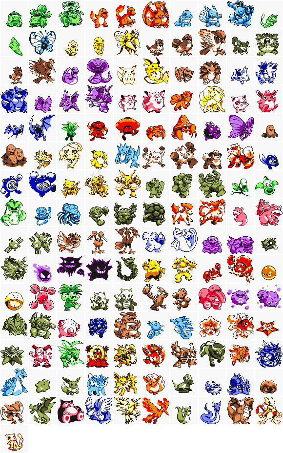 Pixelate Pokemon Clipart - Large Size Png Image - PikPng
