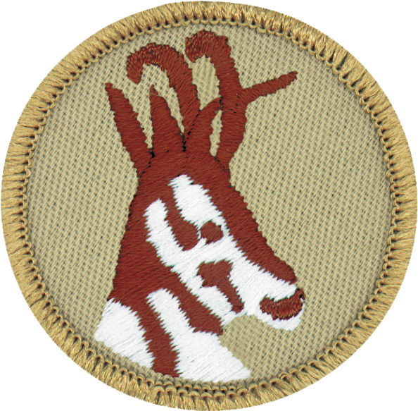 Antelope - Blue Fox Patrol Patch Clipart - Large Size Png Image - PikPng