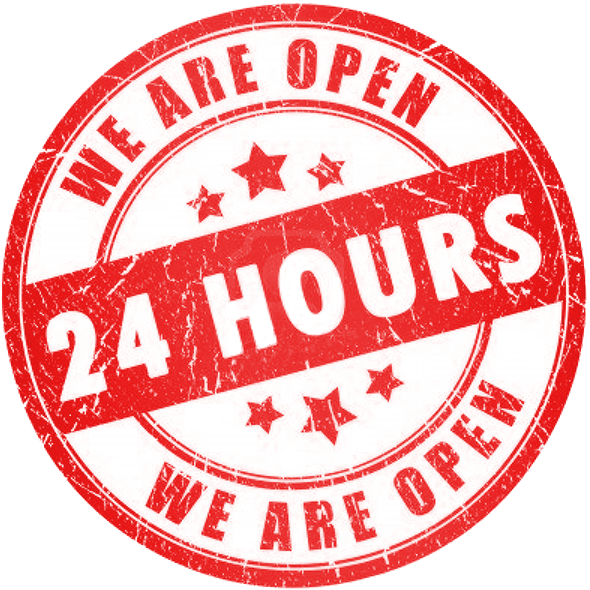 Download Open 24 Hours - Logo Adonara Clipart Png Download - PikPng