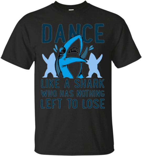 Dance Left Shark Shirts Dance Like A Shark Who Has - Active Shirt ...