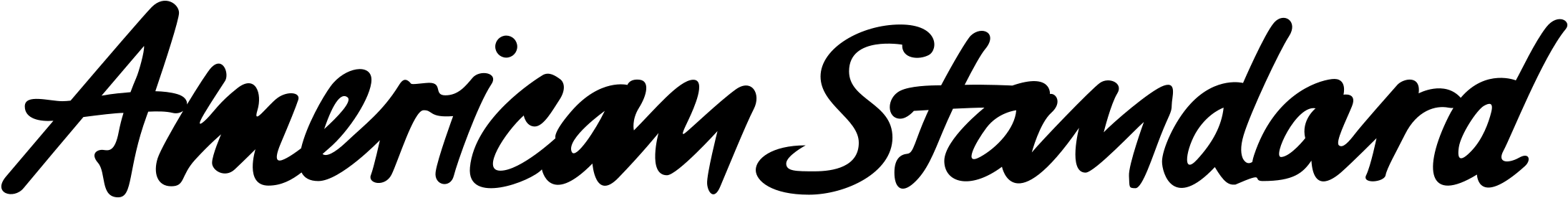 American Standard Logo Png Transparent - Calligraphy Clipart - Large ...