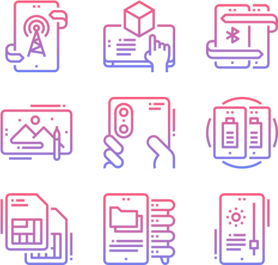 Mobile Technology Clipart - Large Size Png Image - PikPng