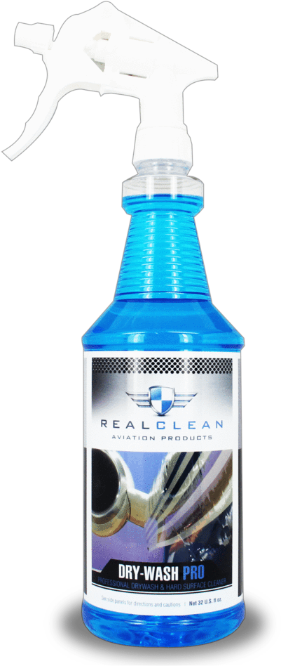 Real Clean Dry Wash Pro 32oz - Bottle Clipart - Large Size Png Image ...