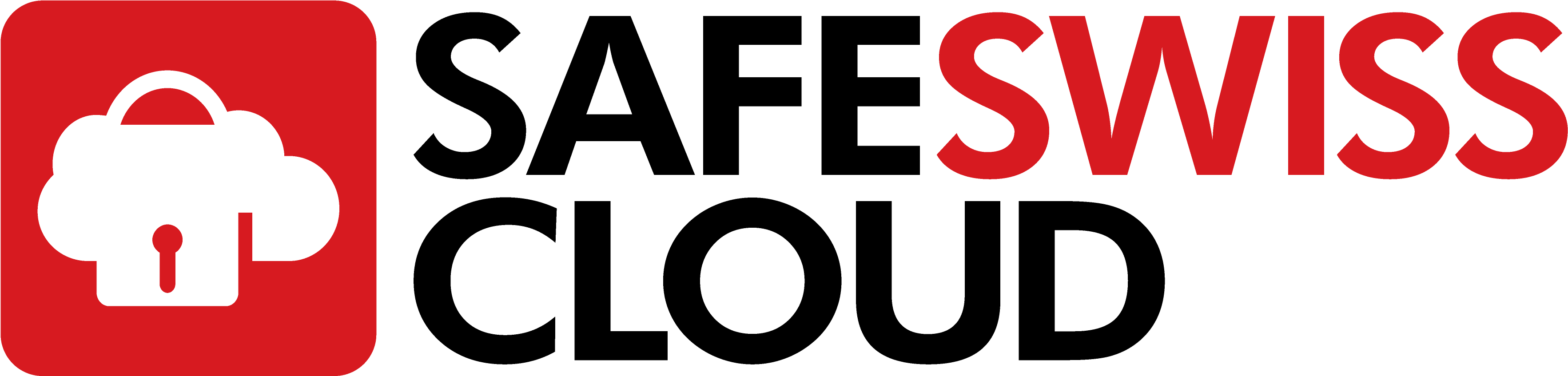 Safe Swiss Cloud Logo Clipart - Large Size Png Image - PikPng