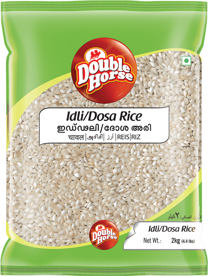 Idli/dosa Rice - Double Horse Idli Rice Clipart - Large Size Png Image ...