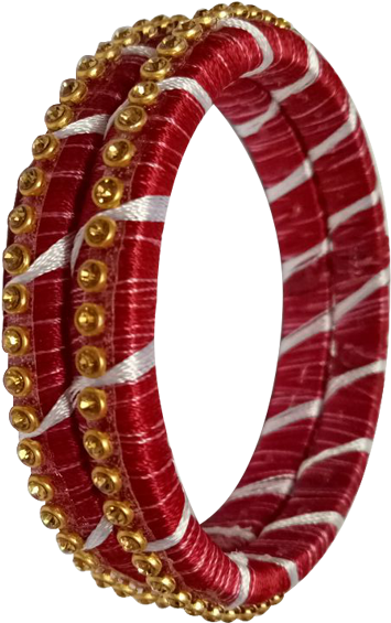 Red And Stone Bangle - Bangle Clipart - Large Size Png Image - PikPng