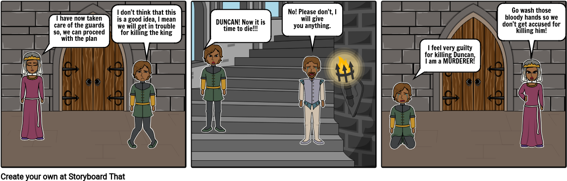 Macbeth Act - Cartoon Clipart - Large Size Png Image - PikPng