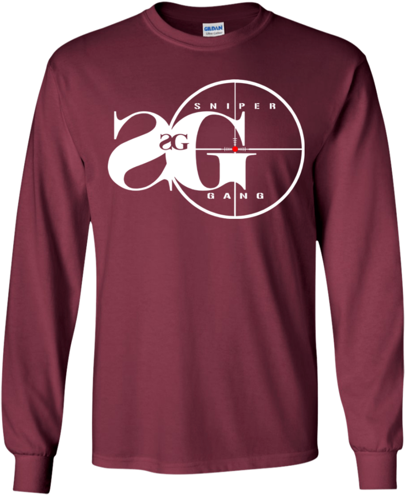 Sniper Gang Logo Png - Long Sleeve Transparent Background Clipart ...