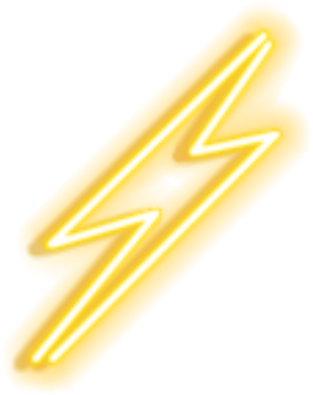 Download #neon #lightningbolt #bolt - Neon Lightning Bolt Aesthetic ...
