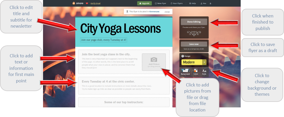 Module Lessons Basic Features - Smore Website Clipart - Large Size Png ...