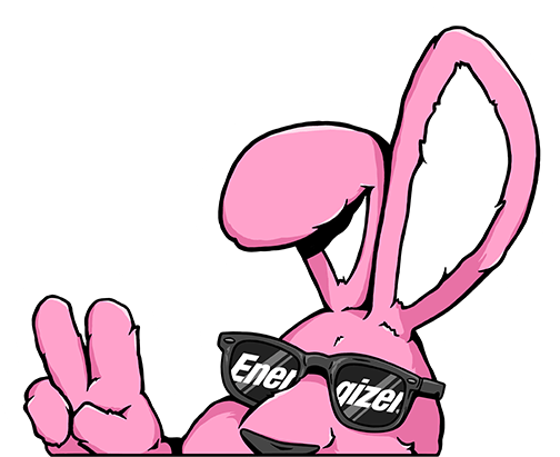 Energizer Bunny Stickers Messages Sticker-7 - Energizer Bunny Pink ...