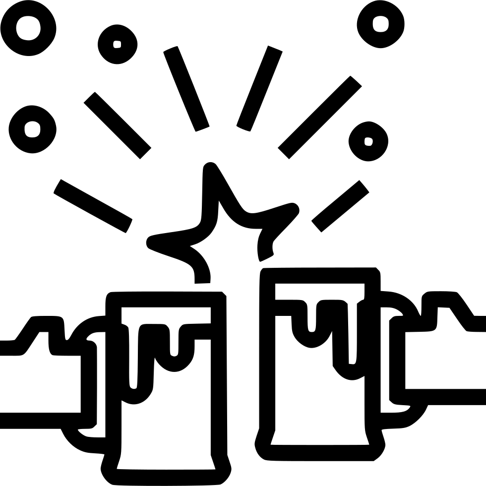 Cheers Party Drink Alcohol Svg Png Icon Free Download - Icon Party Png ...