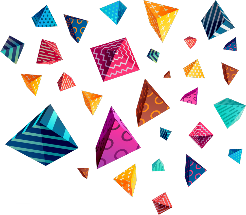 #pattern #patterns #geometric #triangles #pyramid #colorful - Geometry ...