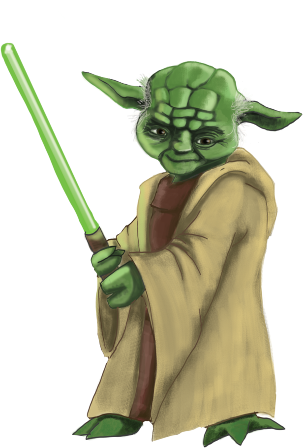 Download - Yoda Star Wars Animated Png Clipart - Large Size Png Image ...
