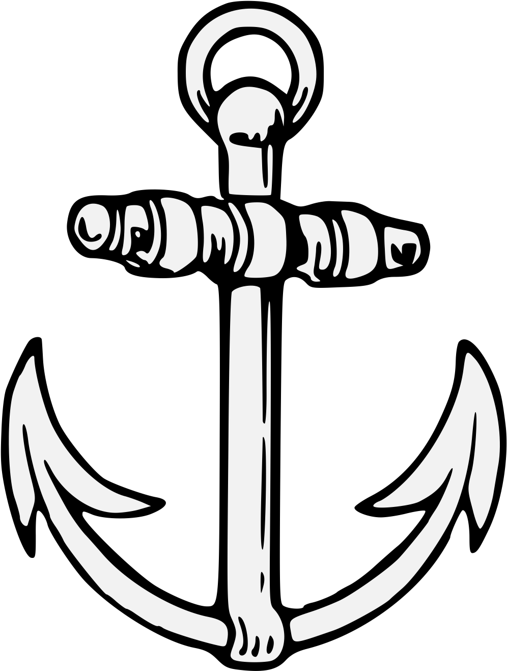 Anchor - Anchor Heraldry Clipart - Large Size Png Image - PikPng