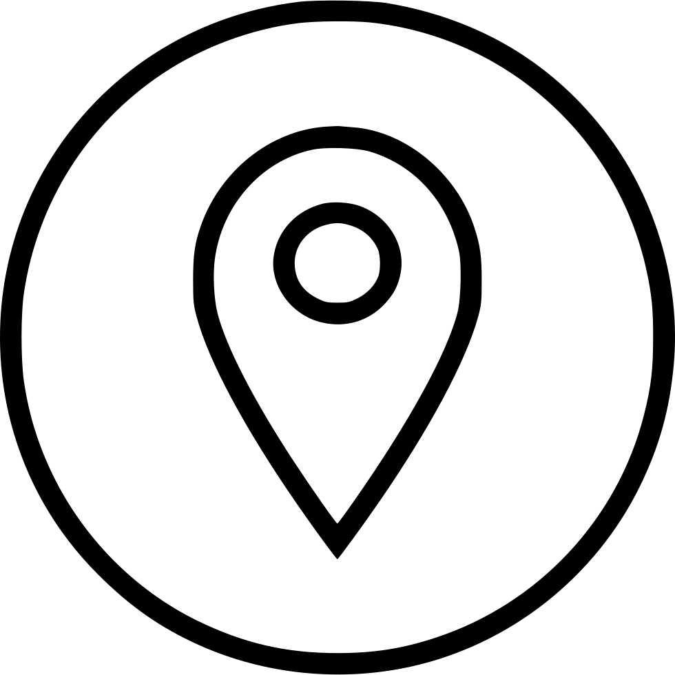 Download Png File Svg - Location Icon Png White Hd Clipart Png Download ...