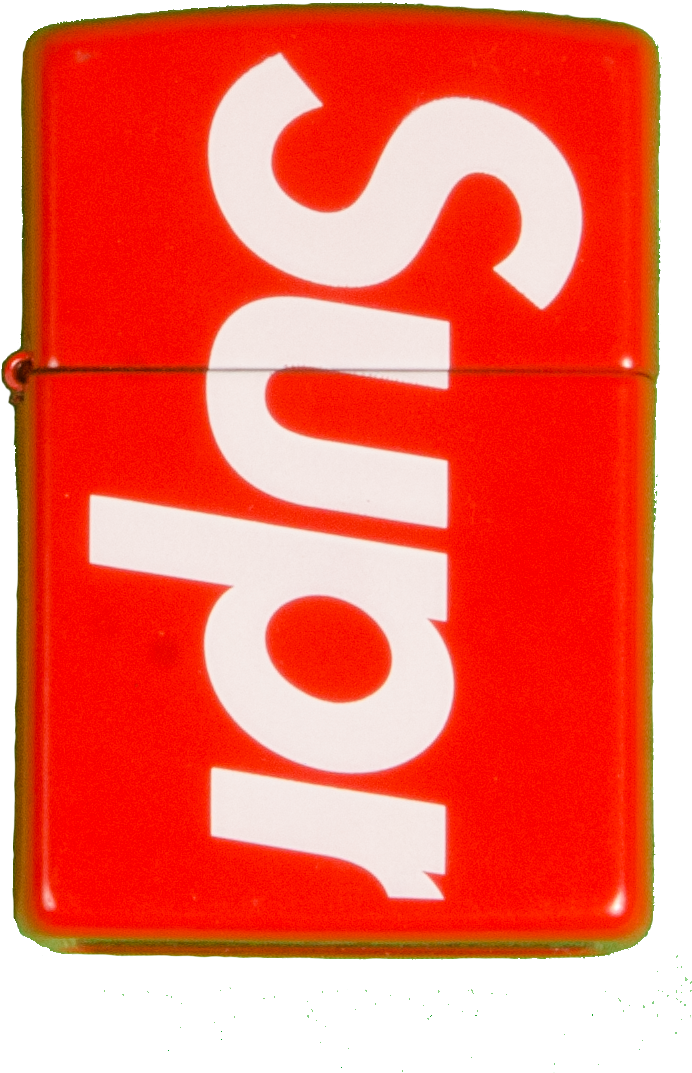 Supreme Logo Zippo - Supreme Clipart - Large Size Png Image - PikPng
