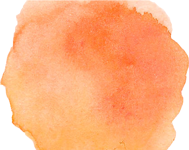 Watercolor Swatch Png Orange Clipart - Large Size Png Image - PikPng