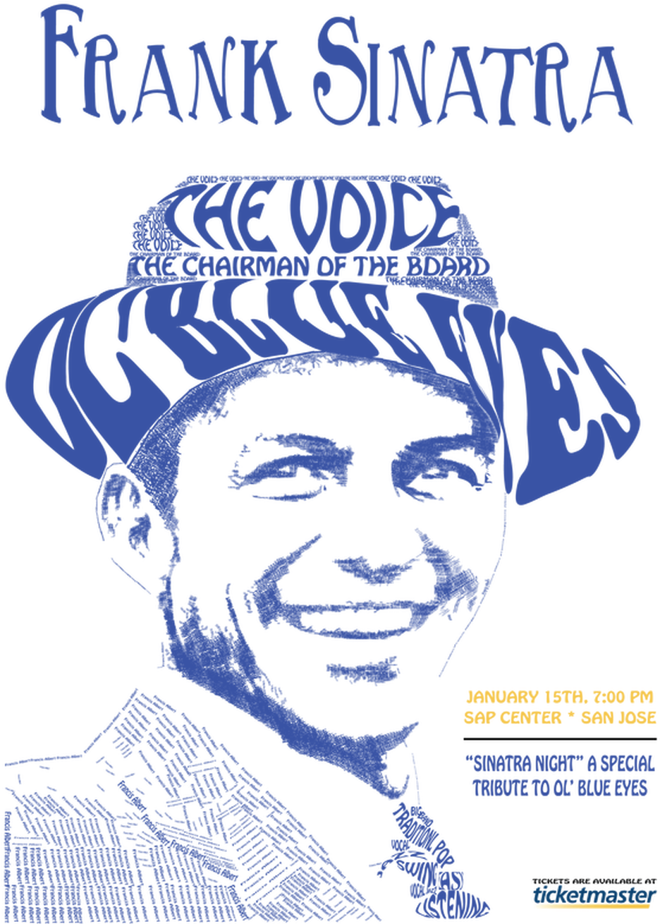 Tribute To Frank Sinatra - Poster Clipart - Large Size Png Image - PikPng