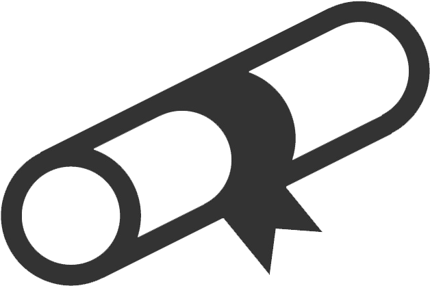 Diploma Black Clipart Icon - Circle - Png Download - Large Size Png ...