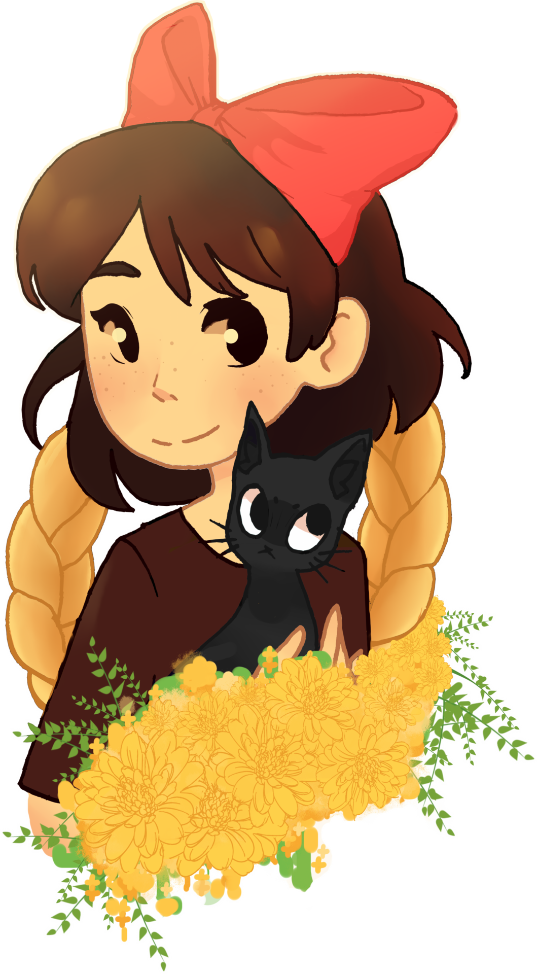 Kiki Kiki's Delivery Service Studio Ghibli Ghibli Art - Cartoon Clipart ...