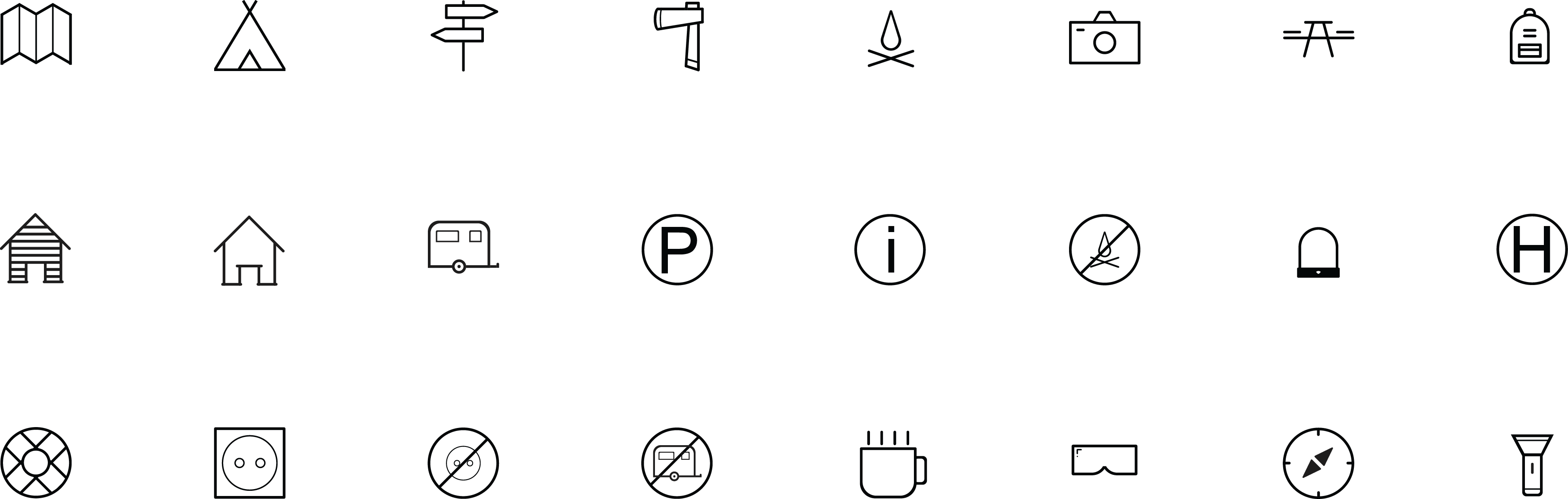 20 Icons - Circle Clipart - Large Size Png Image - PikPng