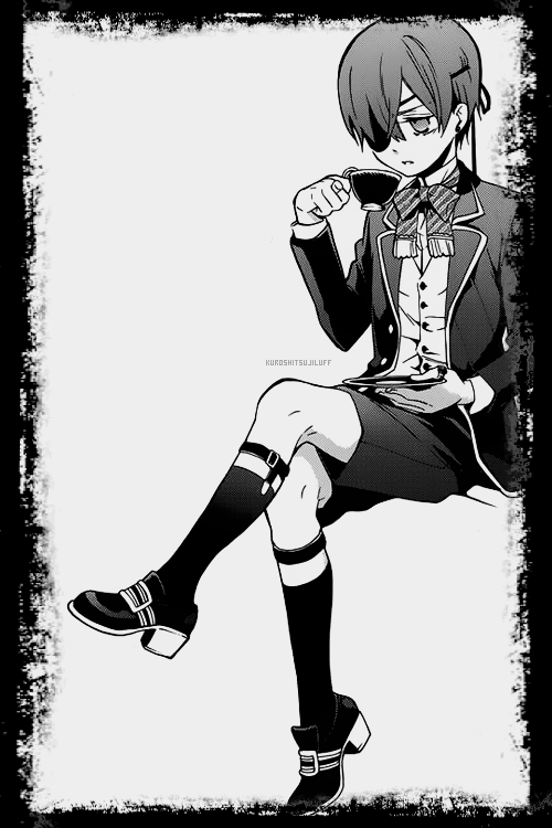 Ciel Phantomhive ♚ - Black Butler Transparent Ciel Clipart - Large Size ...