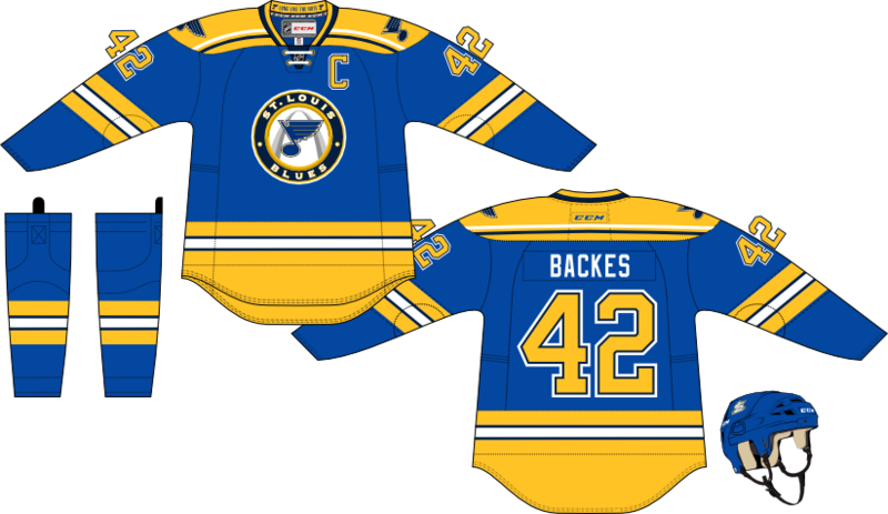 Bluesconcept5 - St Louis Blues Note Jerseys Clipart - Large Size Png ...