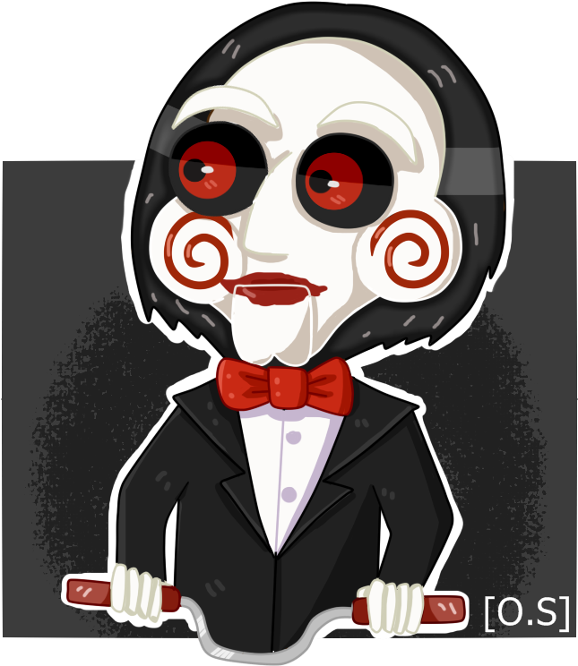 By Osvaldo Drawings - Billy Saw Png Clipart - Large Size Png Image - PikPng