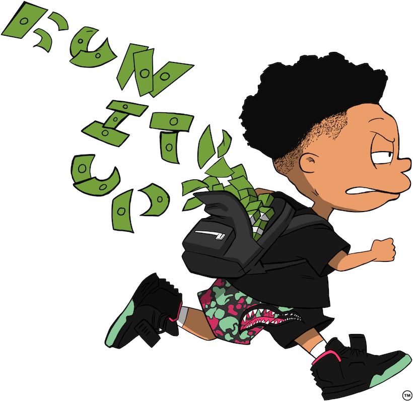Run It Up Clothing - Run It Up Clipart - Large Size Png Image - PikPng